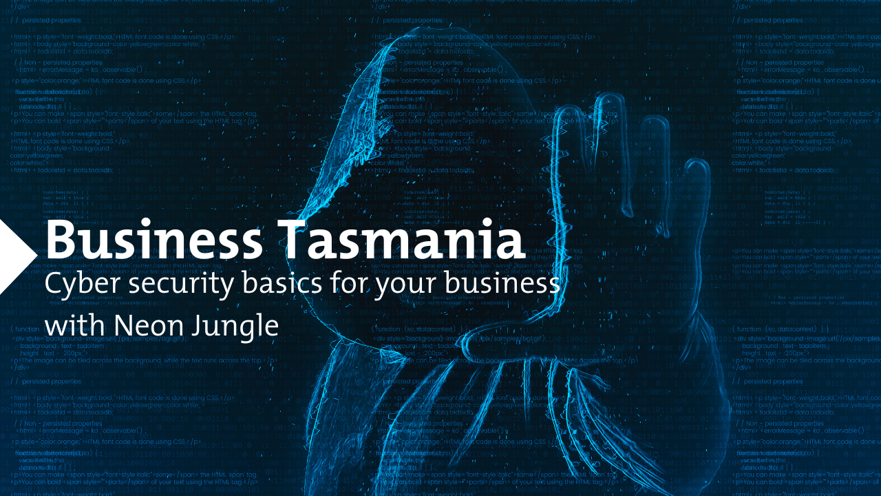 Cyber security | Business Tasmania